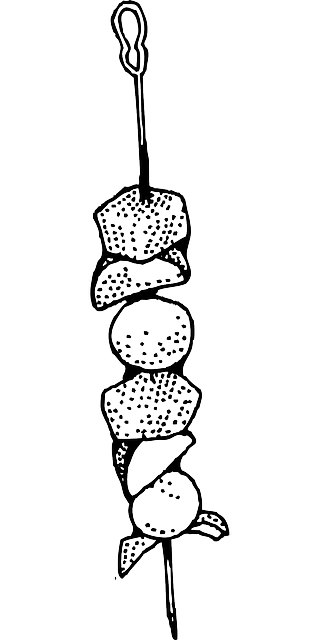 Churrasco Desenho Colorir Fazendo Tarde Sketch Coloring Page